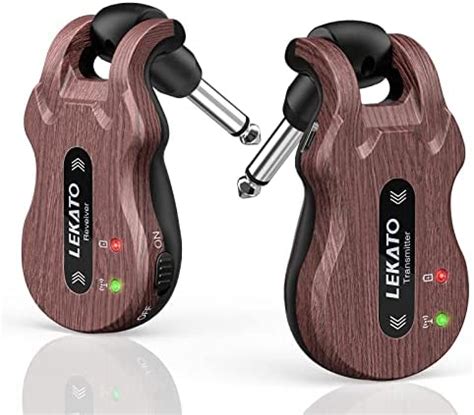 LEKATO 5 8Ghz Guitare Transmetteur sans fil Récepteur Système de