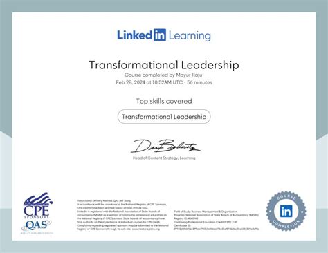 mayur raju on linkedin certificate of completion
