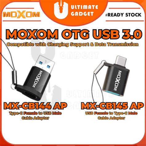 Moxom Otg Converter Type C To Usb Converter Otg Adapter High Speed Data Transmission Usb Mx