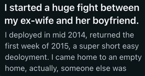 He Found Out His Wife Cheated On Him While He Was Deployed So When He