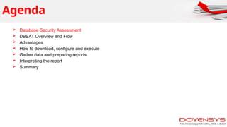 DBSAT Oracle Database Security Assessment Tool Pptx