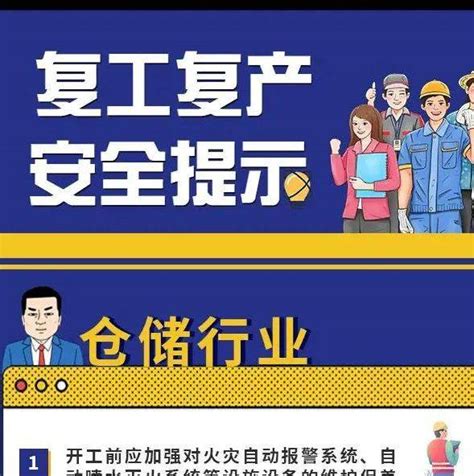 所有企业，节后复工复产安全攻略请收好！工作宁德市生产