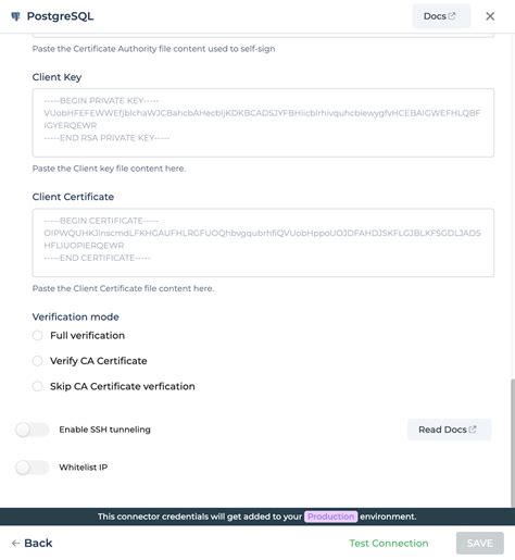 Ssl Configurations