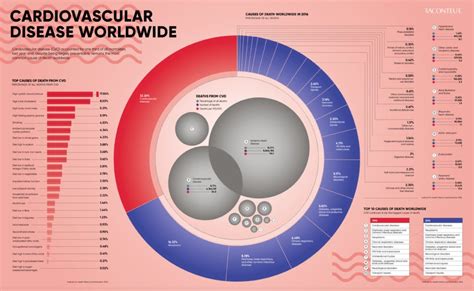 Cardiovascular Disease Worldwide Infographic Raconteur