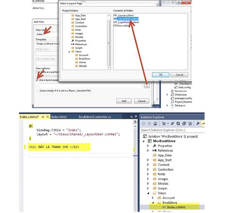 ASP NET MVC Thiết kế Layout