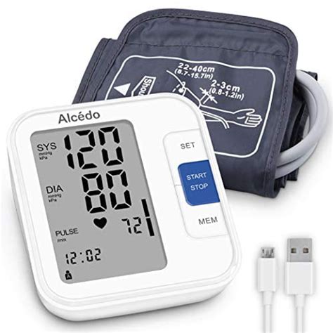 Alcedo Blood Pressure Monitor Upper Arm Automatic Digital Bp Machine