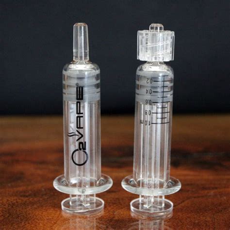 O2vape Vape Dab Syringe Applicators Glass Tenvape