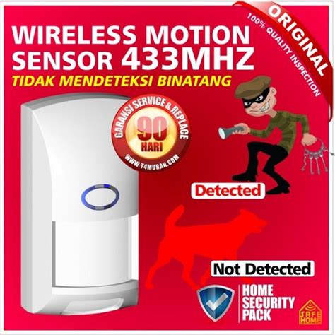 Jual Sensor Gerak Motion Sensor Pet Immune Mhz Di Lapak