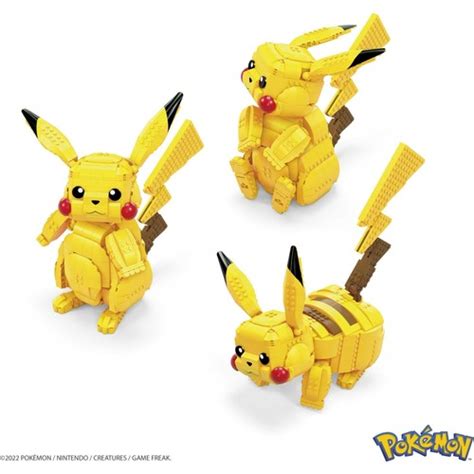 Mega Bloks Pokemon Jumbo Pikachu Bebekya