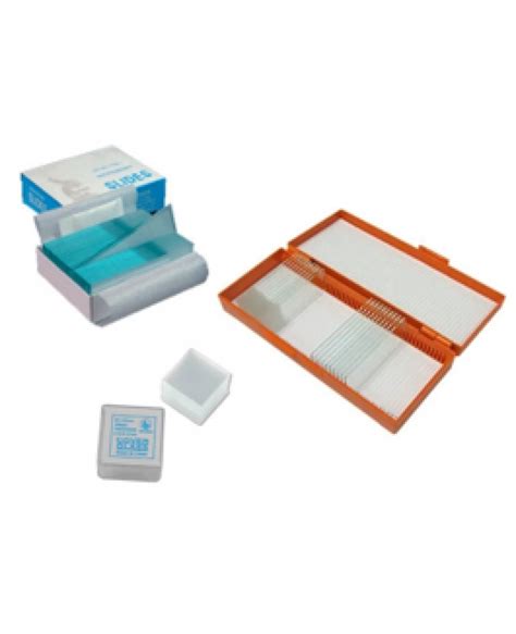 Kit 50 Lâminas 100 Lamínulas Porta Lâminas 50 Lugares Kit