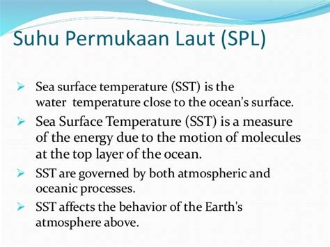 Suhu Permukaan Laut Tugas Pak Djisman Revisi