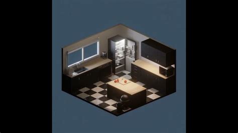 Mina Pêcheux On Linkedin Blender Iso Architecture 2 The Kitchen