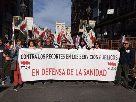 Nos duele la Sanidad Manifestación en Valladolid 20 Enero Stecyl i