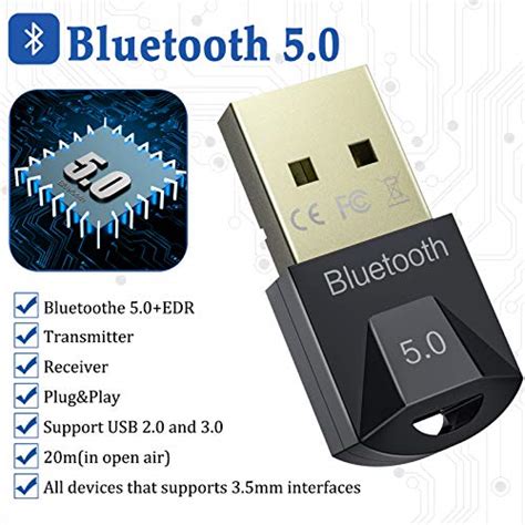 Usb Bluetooth Adapter Encrypted Wireless Transmission Mini Bluetooth 5
