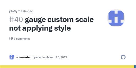 gauge custom scale not applying style · issue 40 · plotly dash daq