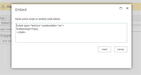Embed Code In A Sharepoint 2013 Web Part Page James Callaghan