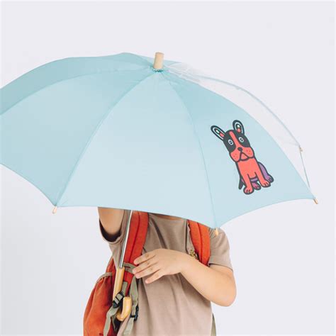 【tapirok】子ども用傘（晴雨兼用） フレンチブルドッグ Uvカット 紫外線99 9 カット 日傘 雨傘 犬 傘・日傘 Alcedo 通販