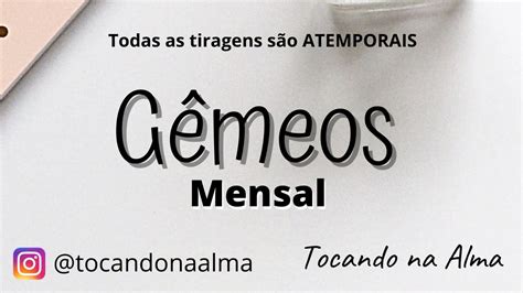 GÊmeos ♊ Mensal Cura E Prosperidade Da Espiritualidade Youtube
