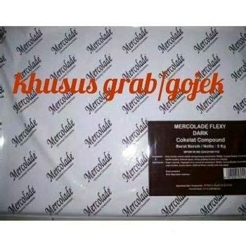 Jual Mercolade Flexy Dark Coklat Compound 5kg Shopee Indonesia