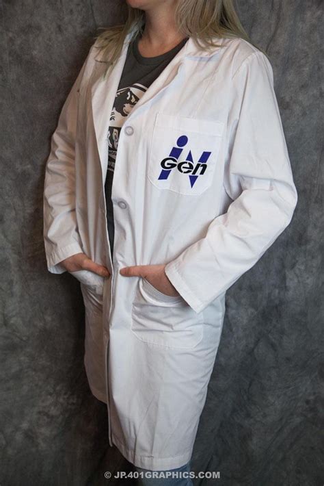 Ingen Lab Coat Jurassic Park Jurassic World Etsy