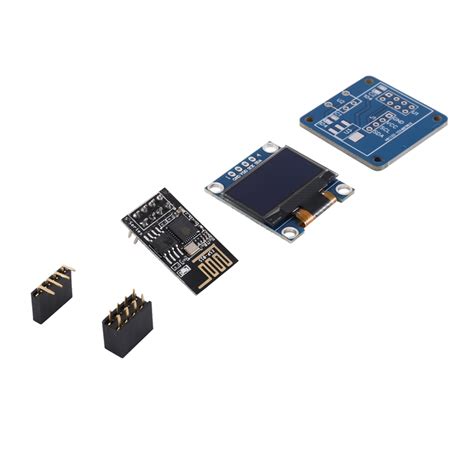Esp8266 Diy Elektronik Kit Uhr Oled Display Verbindung Mit Shell