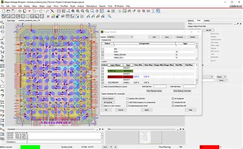 Allegro X Advanced Package Designer SiP Layout Option