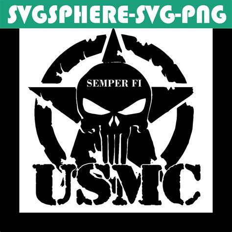 Usmc Semper Fi Skull Svg Trending Svg Semper Fi Skull Svg Inspire