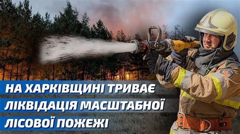 На Харківщині триває ліквідація масштабної лісової пожежі Youtube
