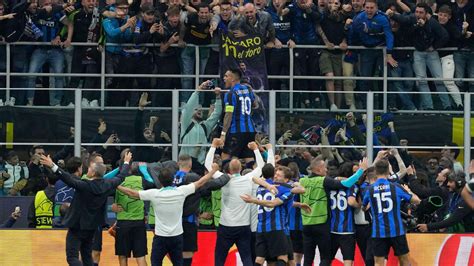 Inter 1 0 Ac Milan 3 0 Agg I Nerazzurri Through To Their First