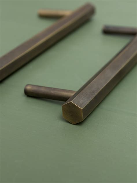 Buy Antique Brass Hexagonal Pull Handles And Knobs Brass Bee