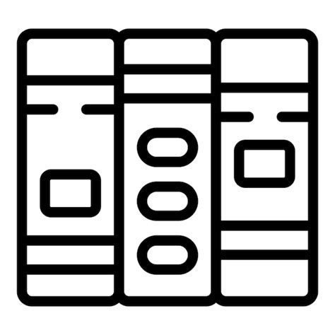 Premium Vector New Book Stack Icon Outline Vector Cover Story