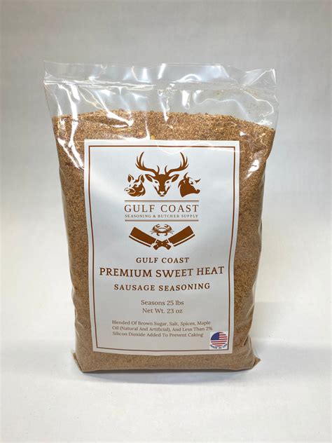 Gulf Coast Premium Sweet Heat Sausage Seasoning Gulf Coast Seasoning