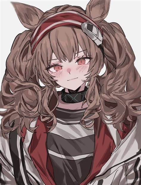 Angelina Arknights Drawn By Aogisa Danbooru