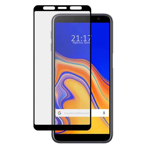 Samsung J4 Plus Full Screen Tempered Glass With Black Lining | Lazada PH
