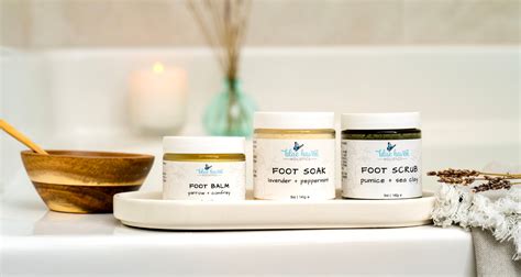 Natural Foot Care Products At Home Pedicure Kit For Happier Feet