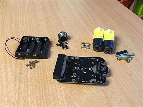 Robobit Mk2 Robotics Controller And Buggy For Microbit 4tronix