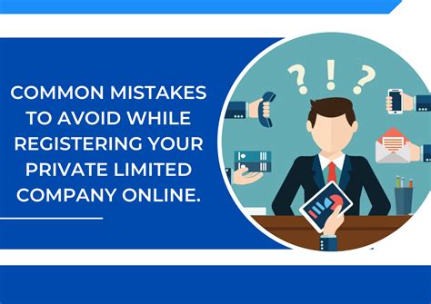 Common Mistakes To Avoid While Registering Your Private Limited Company