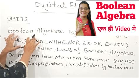 Digital Electronics Syllabus For All Classes Zeenat Hasan Academy Youtube