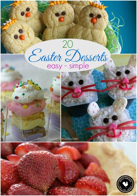 20 Ideas For Easy Easter Desserts Best Diet And Healthy Recipes Ever