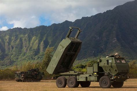 A M142 High Mobility Artillery Rocket System Himars Nara And Dvids