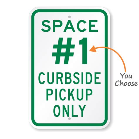 Curbside Pickup Signs Delivery Signs Custom And In Stock