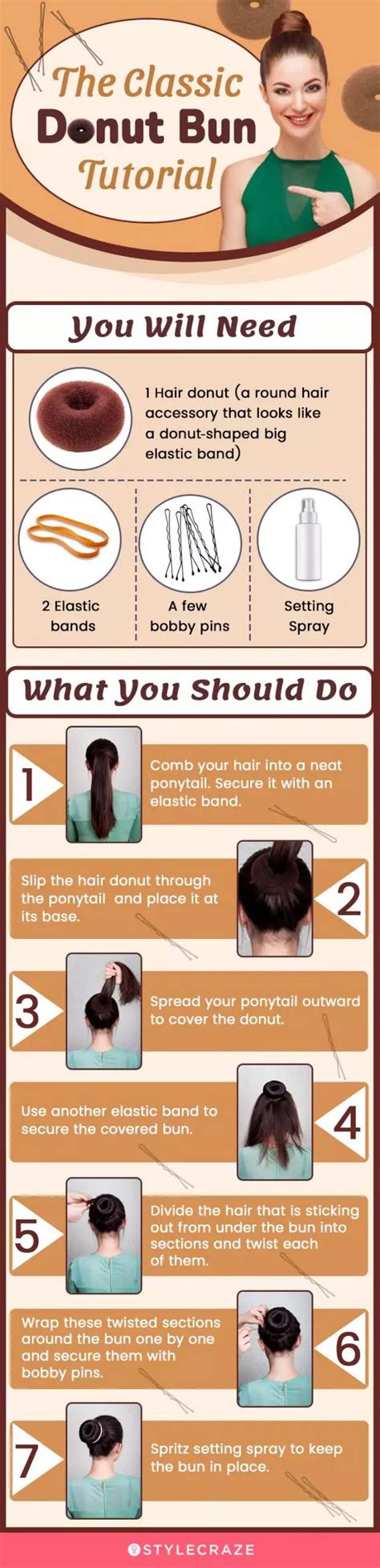 How To Do A Donut Bun Step By Step Procedure