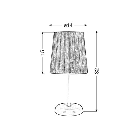 RIFASA LAMPA GABINETOWA 1X40W E14 BIAŁA
