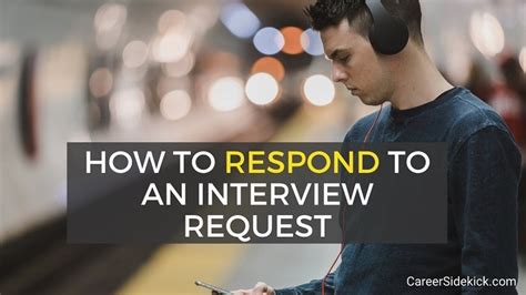 How To Respond To An Interview Request Examples Hope Jobs