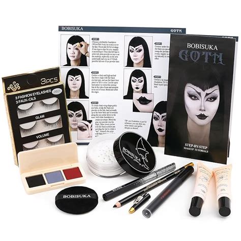 Halloween Goth Makeup Complete Goth Make Up Set With