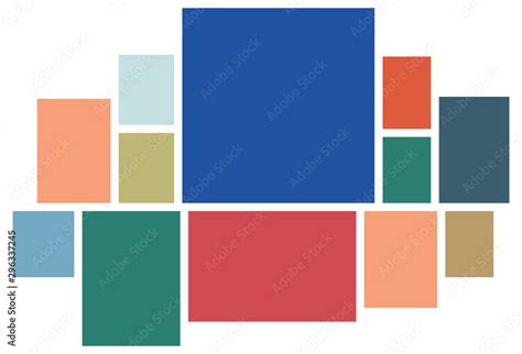 Vector Mood Board And Branding Presentation Creative Theme Mood Board