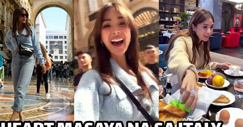 Pinoy Celebrity News Heart Evangelista Iniwan Si Chiz Lumipad Sa Milan Italy