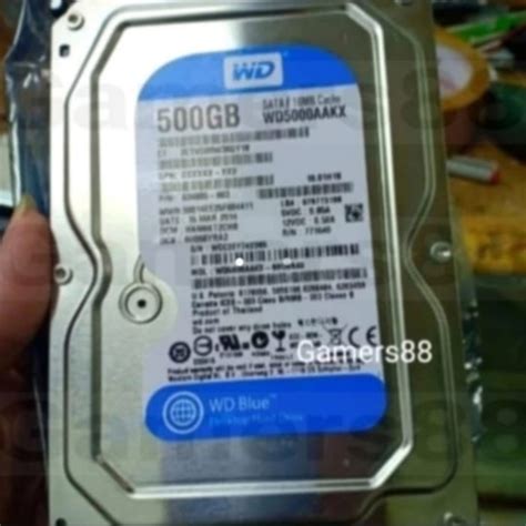 Jual HDD WD 500GB Hardisk WDC 500GB Blue Harddisk Pc Cctv 3 5 Jakarta Pusat HLGame Tokopedia