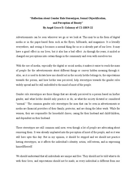 Gen 002 P2 Pt Pdf Gender Role Beauty