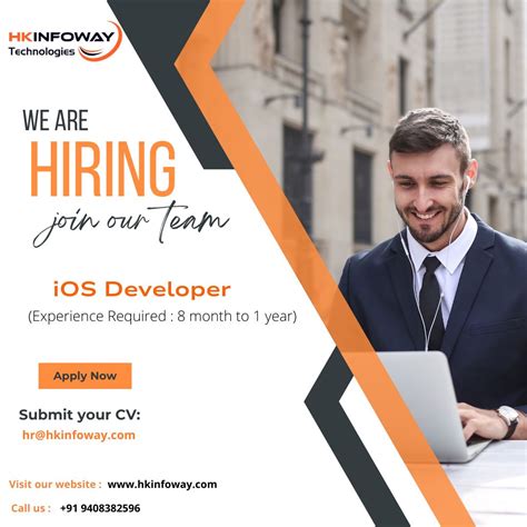 Hkinfoway Technologies On Linkedin Joinourteam Opportunity Hiring Ios Iosdev